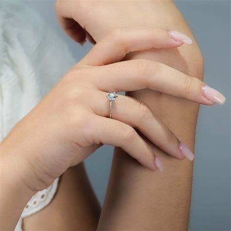Solitario Con Diamante Joyeros Cabranes
