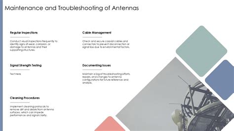 Maintenance And Troubleshooting Of Antennas Ppt Template St Ai Ss Ppt