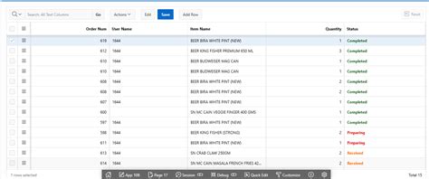 Oracle Apex How To Display Column Text Color In Interactive Grid With