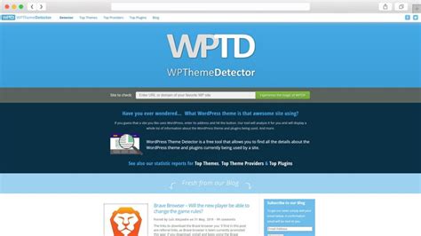 Wondering What WordPress Theme Is That Check Out Best Free WP Theme Detector DroitThemes