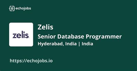 Hiring Senior Database Programmer Hyderabad India India Sql Javascript Html Rechojobs