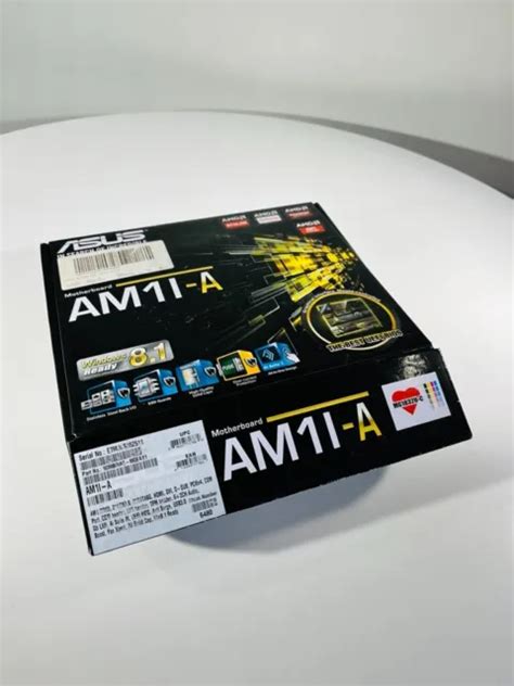 ASUS AM1I A SOCKET AM1 Mini ITX DDR3 Motherboard Boxed Complete 28 95 PicClick UK