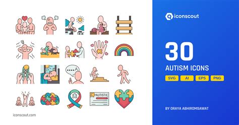 Autism Icon Pack 30 Free Download Healthcare And Medical Icons Iconscout