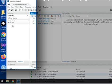 Database Creation And Modeling Using Mysql Workbench