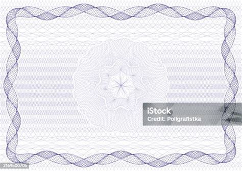 Blue Certificate Template Stock Illustration Download Image Now