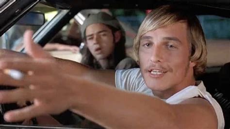 Matthew Mcconaughey Watching His Dazed And Confused Audition Tape For
