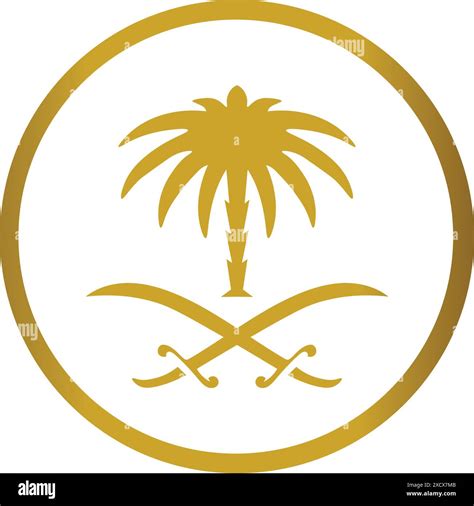 Palm Tree Gold Golden Stock Vector Images Alamy