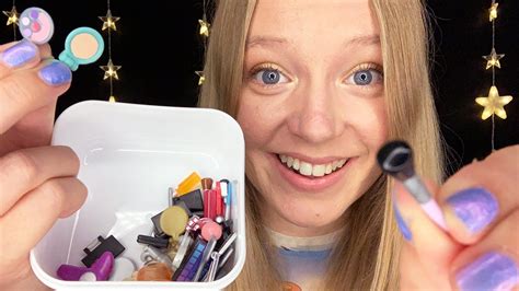 Asmr Doing Your Miniature Makeup Whispered Youtube
