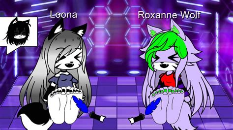 Tickling Roxanne Wolf And Loona By Bigboyj2007 On Deviantart