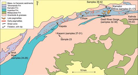 Table 2 From The Magmatichydrothermal Transition In Lithium Pegmatites
