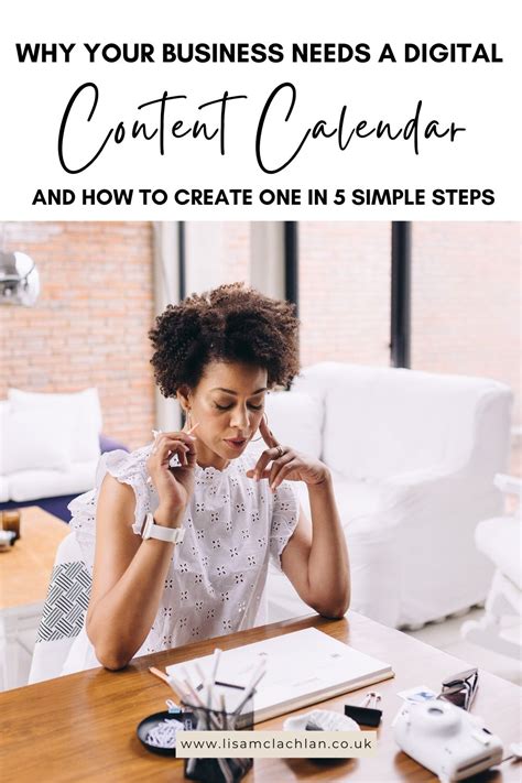 How To Create A Content Calendar In Easy Steps Lisa McLachlan Content Writer Copywriter