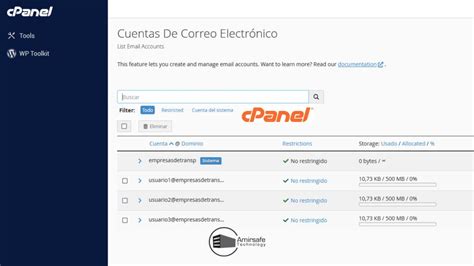 Migrar Correos De Un Hosting A Otro Cpanel Amirsafe Technology