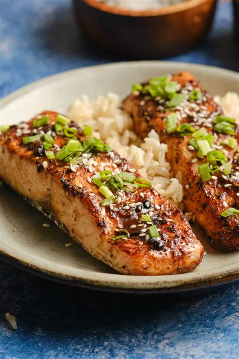 Miso Glazed Salmon Baked Bree