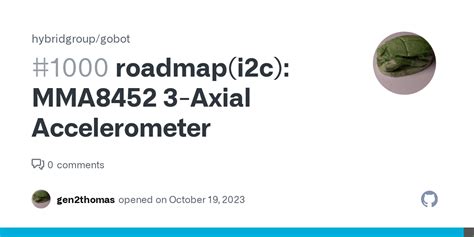 Roadmap I C MMA Axial Accelerometer Issue Hybridgroup Gobot GitHub