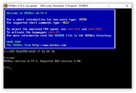 Dosbox Betawiki