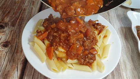 볼로네제 파스타 파스타 소스 펜네 파스타 스파게티