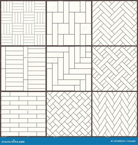 Cladding Bricks Texture Tile Decoration Design Vector Illustration