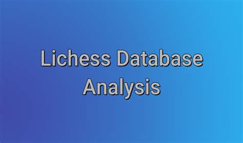Github Nik Hairielichess Puzzle Database Analysis An Analysis On