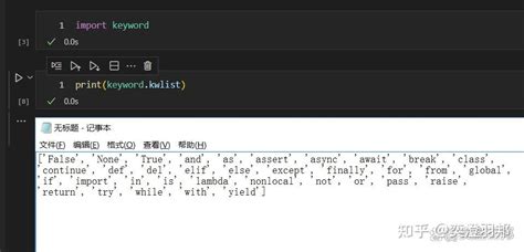 「python程序设计」基础语法:标识符和保留字 知乎 「python程序设计」基础语法:标识符和保留字 知乎