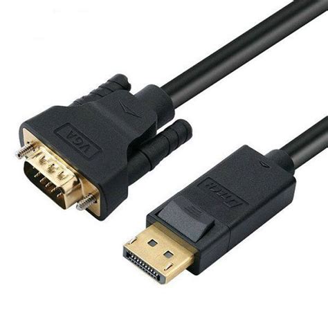 کابل Display Port به Vga به طول 1 8 متر