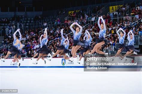 891 Isu World Synchronized Skating Championships Zagreb 2024 Photos And High Res Pictures Getty