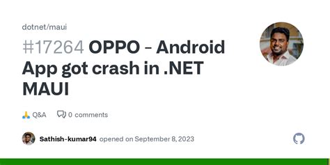 OPPO Android App Got Crash In NET MAUI Dotnet Maui Discussion GitHub
