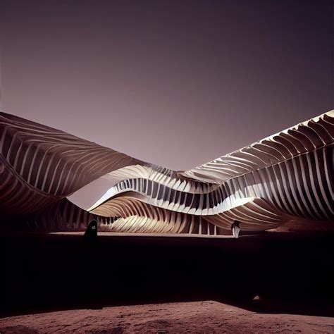 Premium Photo Building Abstract Art Desert Architecture