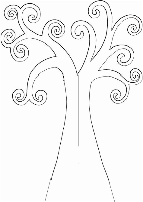 Tree Trunk Template