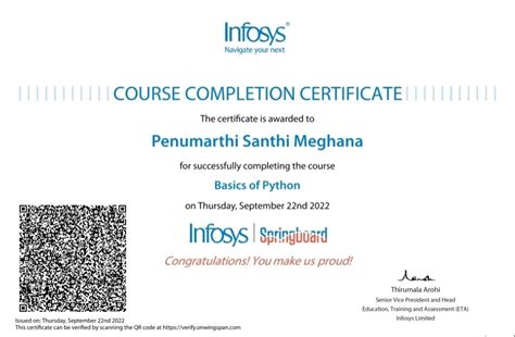 Meghana Penumarthi On Linkedin I Have Successfully Completed Basics Of
