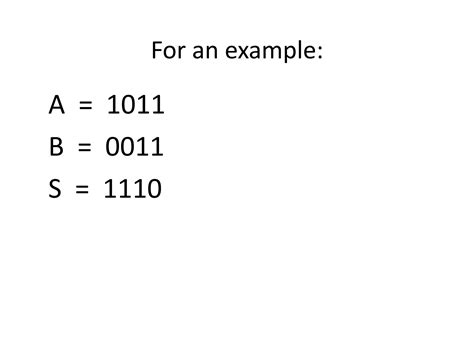 Binary Parallel Adder Ppt