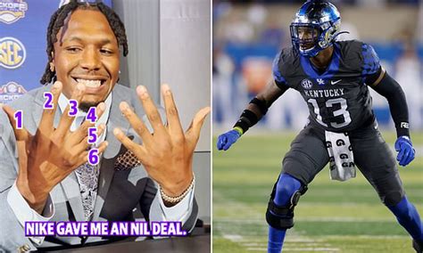 Kentucky Linebacker Jj Weavers Six Finger Hand Secures Him Nil Deal