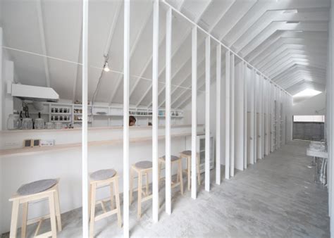 Ladders Lead To Capsule Bedrooms In Japanese Guesthouse