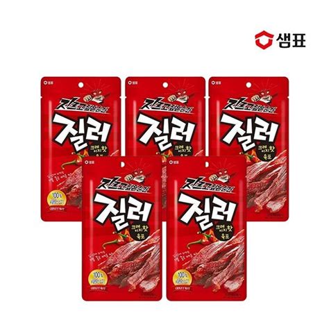 리씽크 크레이지핫육포 70g X 5개