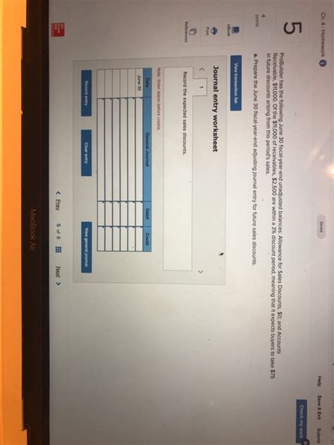 Solved Ch 4 Homework Saved Help Save And Exit Subm Check My