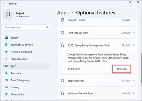 Install Group Policy Management Console On Windows 11