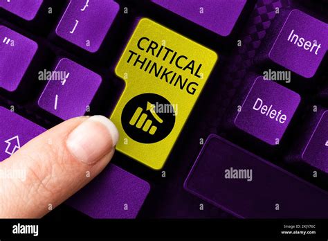 Sign Displaying Critical Thinking Concept Meaning Sequence Of Stages Of A Project Requiring The