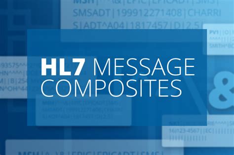 HL7 Composites Aka HL7 Fields INTERFACEWARE Blog