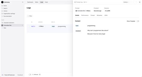 quickstart tutorial humanloop docs