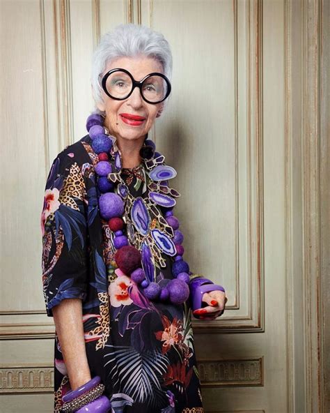 Iris Apfel On Instagram Lets Face It Life Can Be Dull You Might As