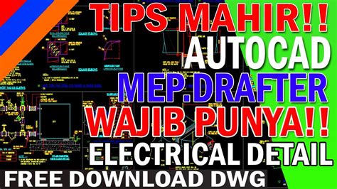 Electrical Detail In Autocad Autocad Tutorial Electrical Autocad Drawing Youtube