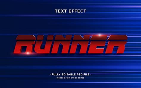 Premium Psd Speed Text Effect