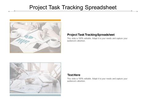 Project Task Tracking Spreadsheet Ppt Powerpoint Presentation Slides Maker Cpb PowerPoint
