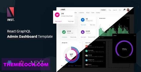 inst react admin template with graphql crack themes