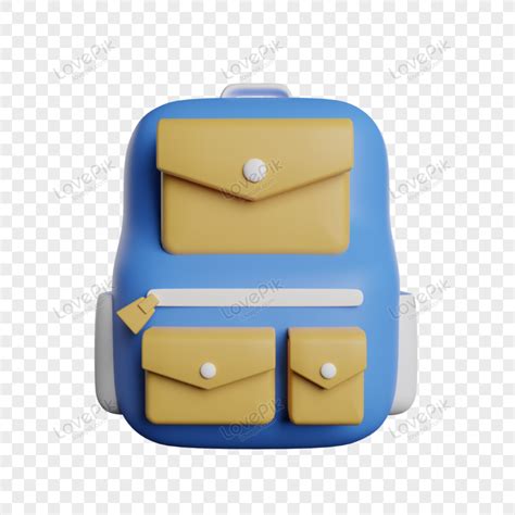 학교 가방 장비 Png 일러스트 무료 다운로드 Lovepik