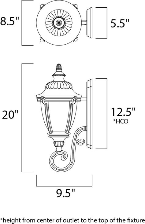 Morrow Bay Cast 1 Light Outdoor Wall Lantern Outdoor Wall Mount