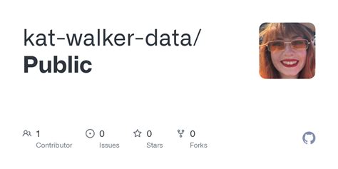 Github Kat Walker Datapublic