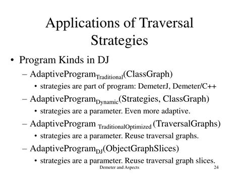 Ppt Aosd 2002 Tutorial Demeter Aspect Oriented Programming Of Traversal Related Concerns In