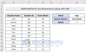 VBA INDEX MATCH Based On Multiple Criteria In Excel 3 Methods