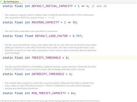 underlying implementation principle of hashmap