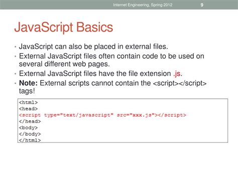 Ppt Introduction To Javascript And Dom Powerpoint Presentation Free